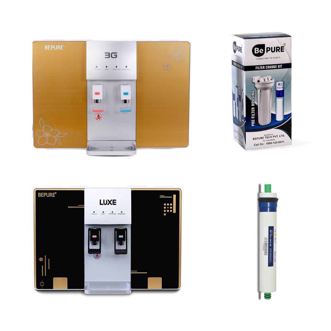Bepure Luxe/3G Annual Filter Change Kit ( RO or UV) + RO Membrane