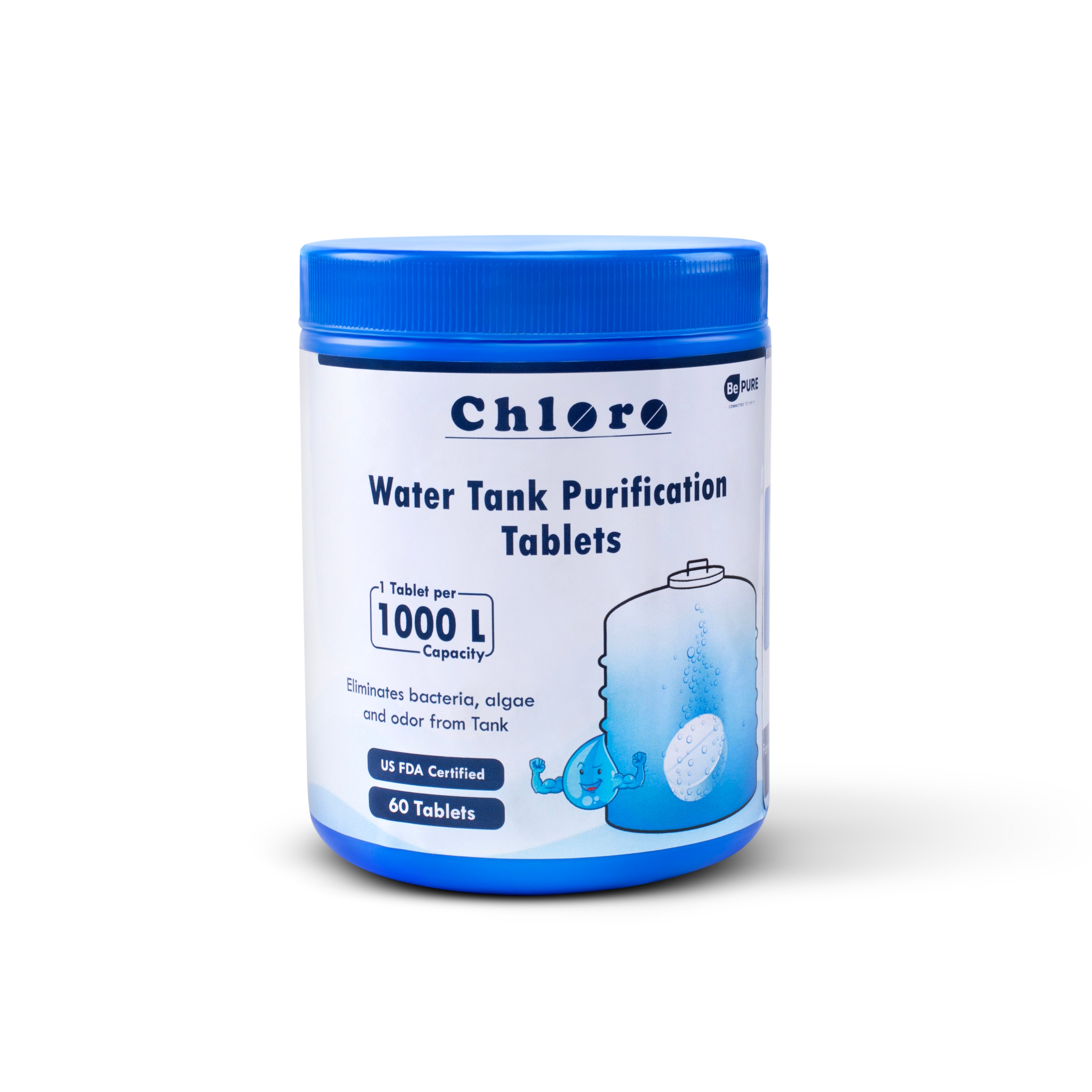 Bepure Chloro 1000|Water purification Chlorine Tablet | US FDA Approved ...