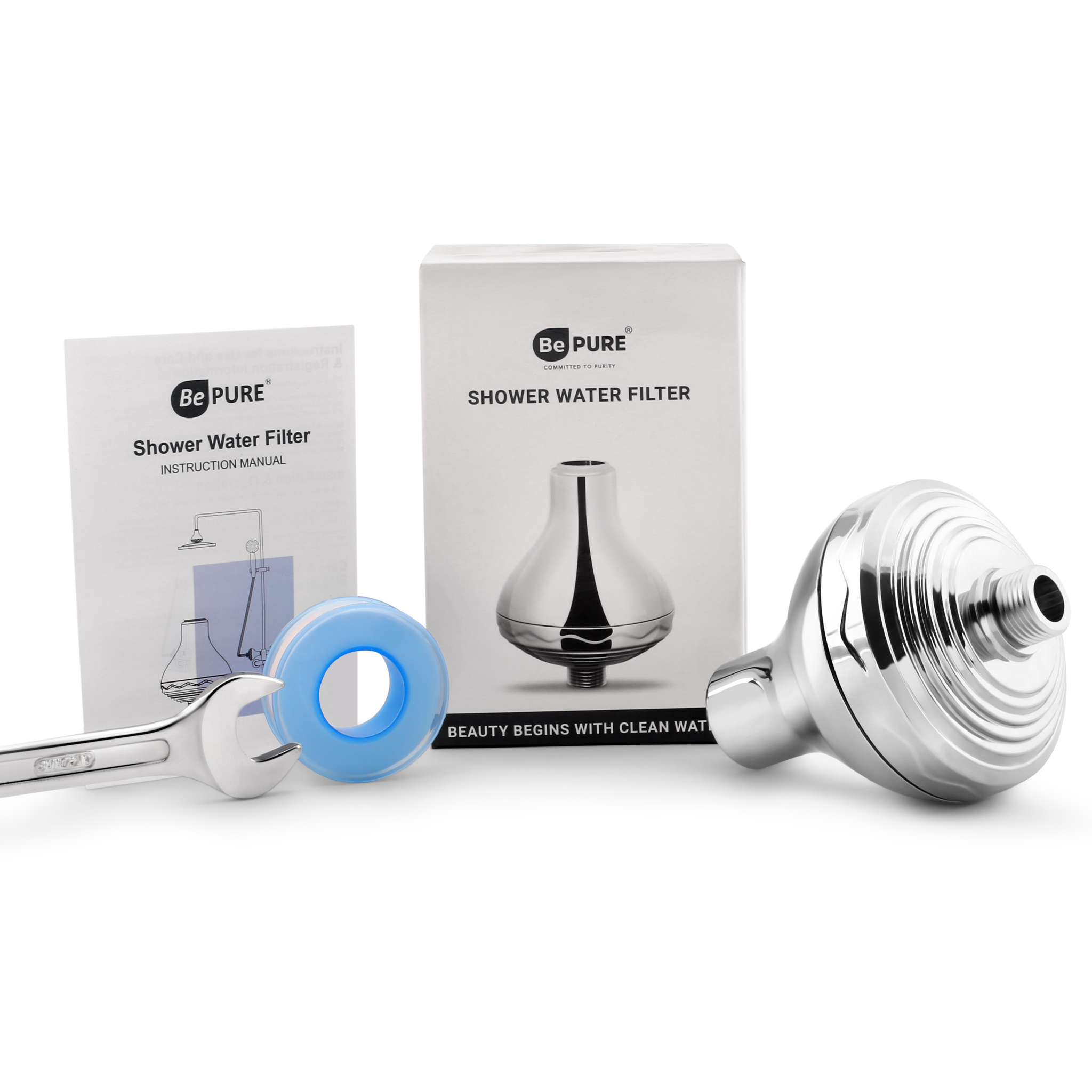 Shower Water Filter For Hard Water And Chlorine | Water Softener for ...