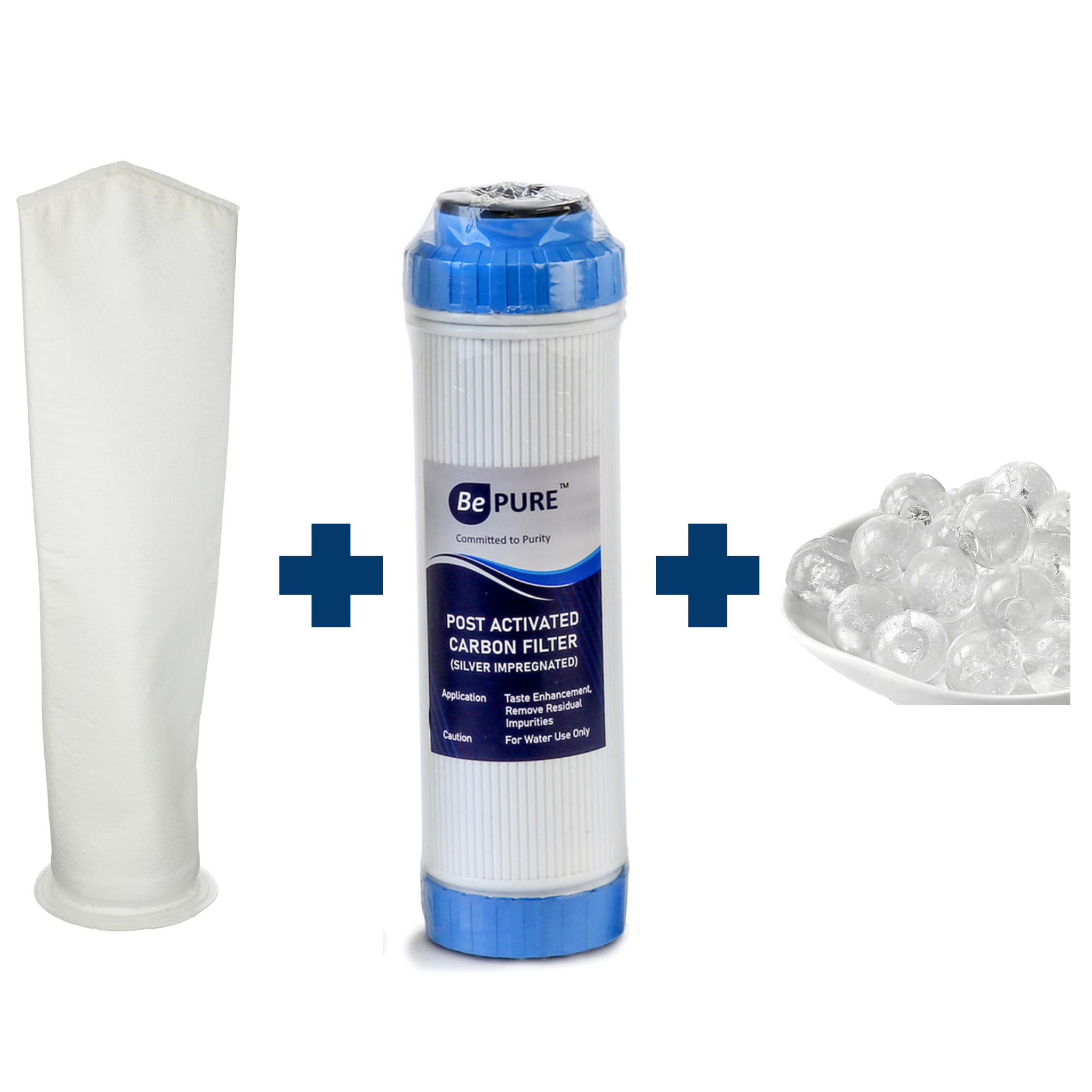 Refill for WH 3 Whole House Water Filter ( Depth Bag Filter+ Carbon Fi