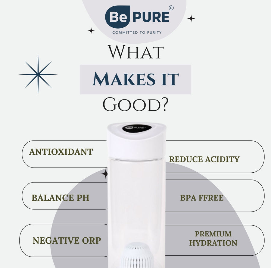 High Quality Alkaline Water Bottle | Bepure